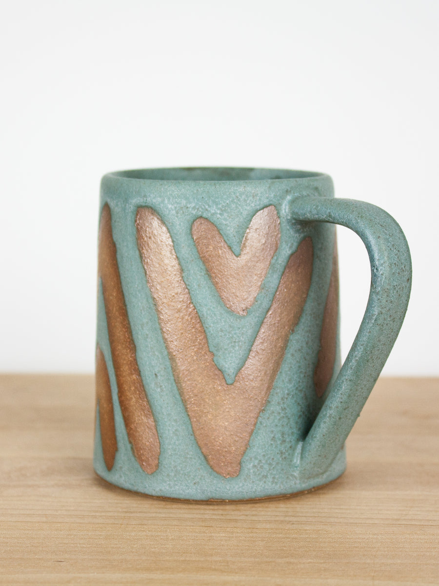 Blue Boho Mug – Barombi Studios