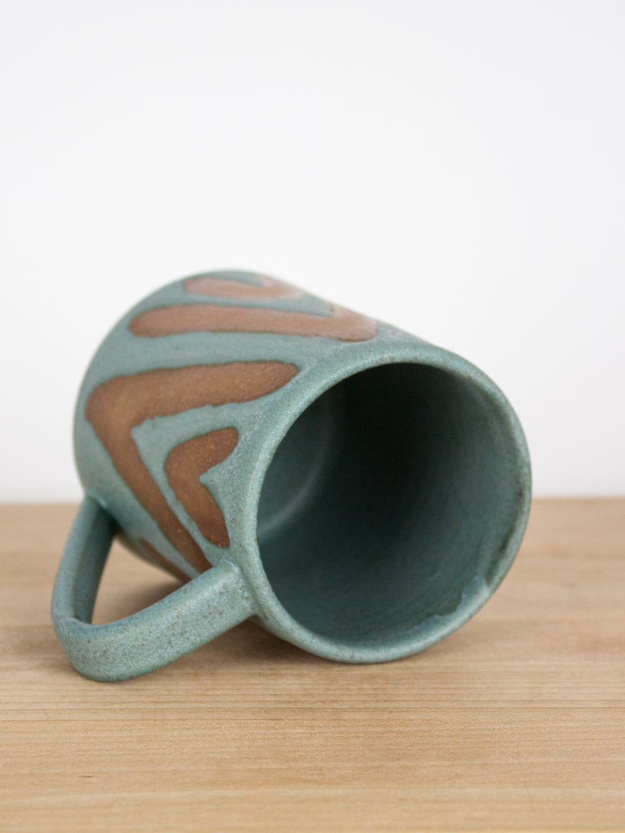 Blue Boho Mug – Barombi Studios