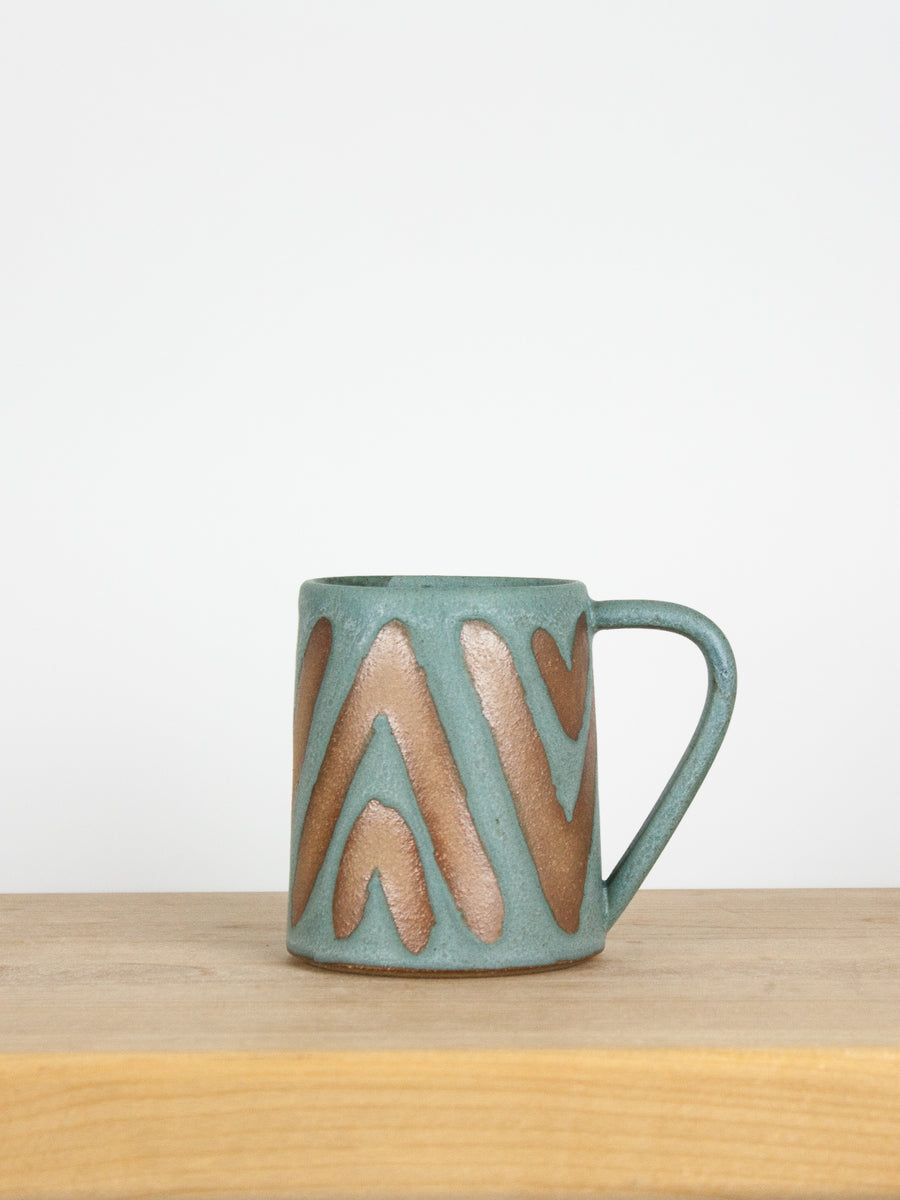 Blue Boho Mug – Barombi Studios