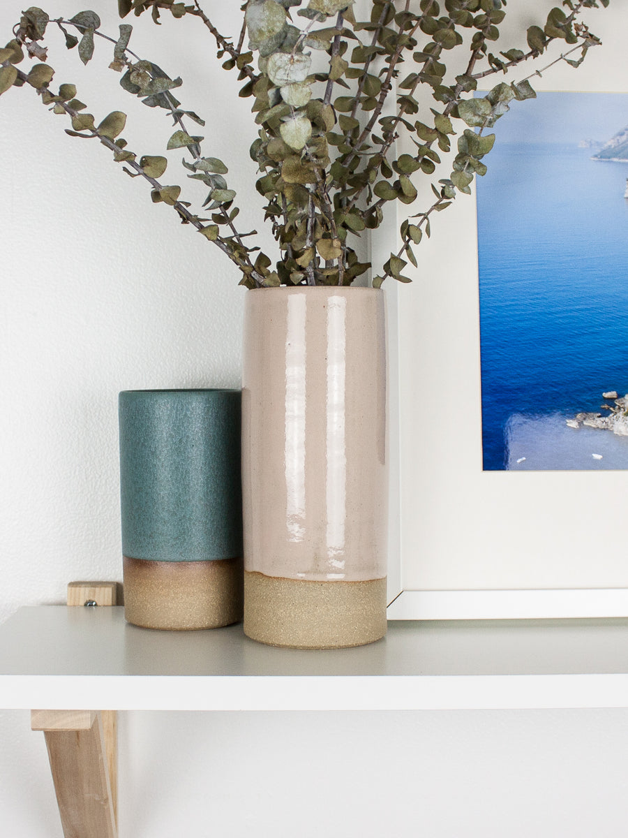 Blush Cylinder Vase – Barombi Studios