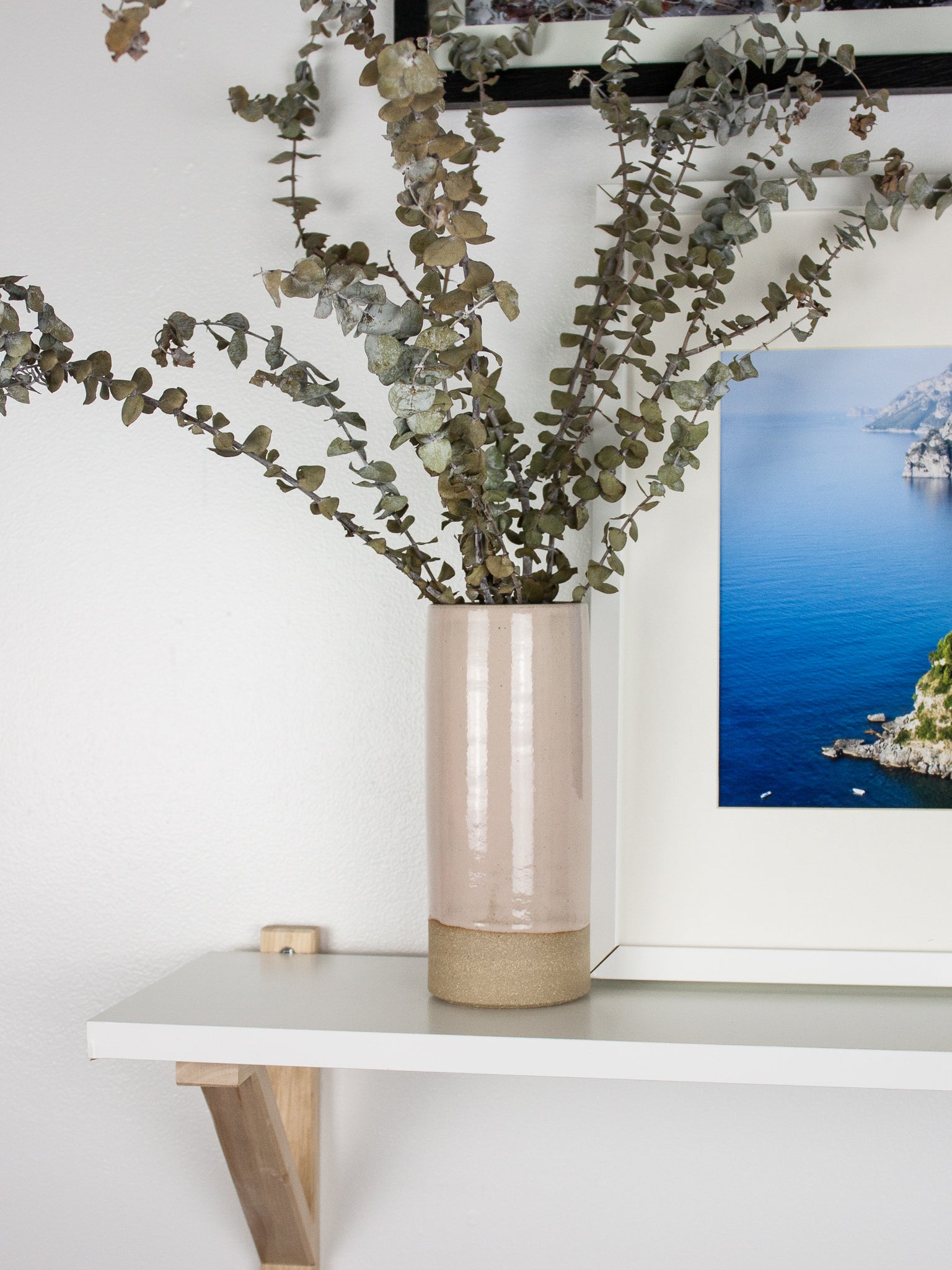 Blush Cylinder Vase – Barombi Studios